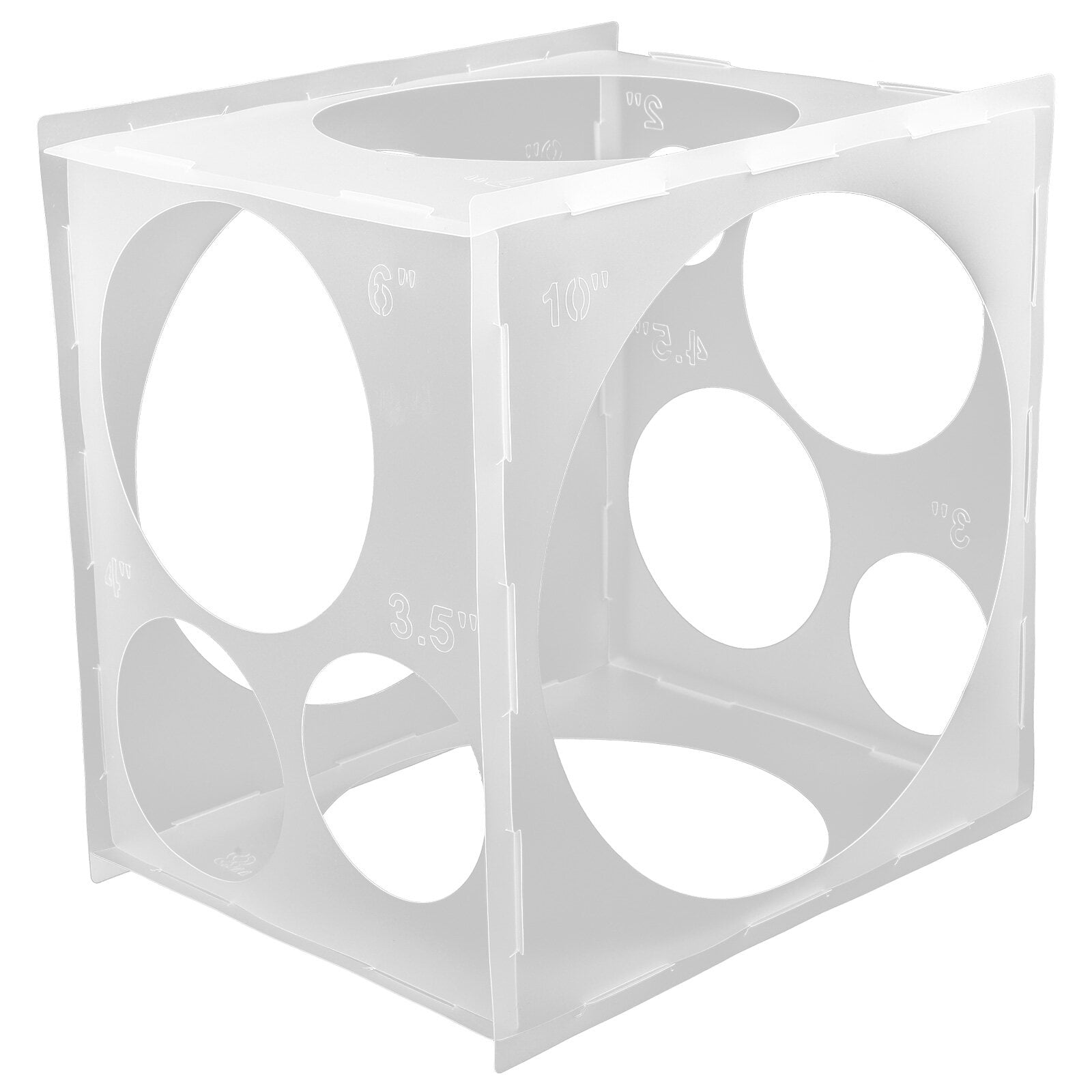 FENGGUIQU White Rubber Folding Balloon Sizer Durable Easy to Operate ...