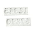 Balloon Numbers Silicone Molds Nonstick Mousses Cake Molds Cake ...