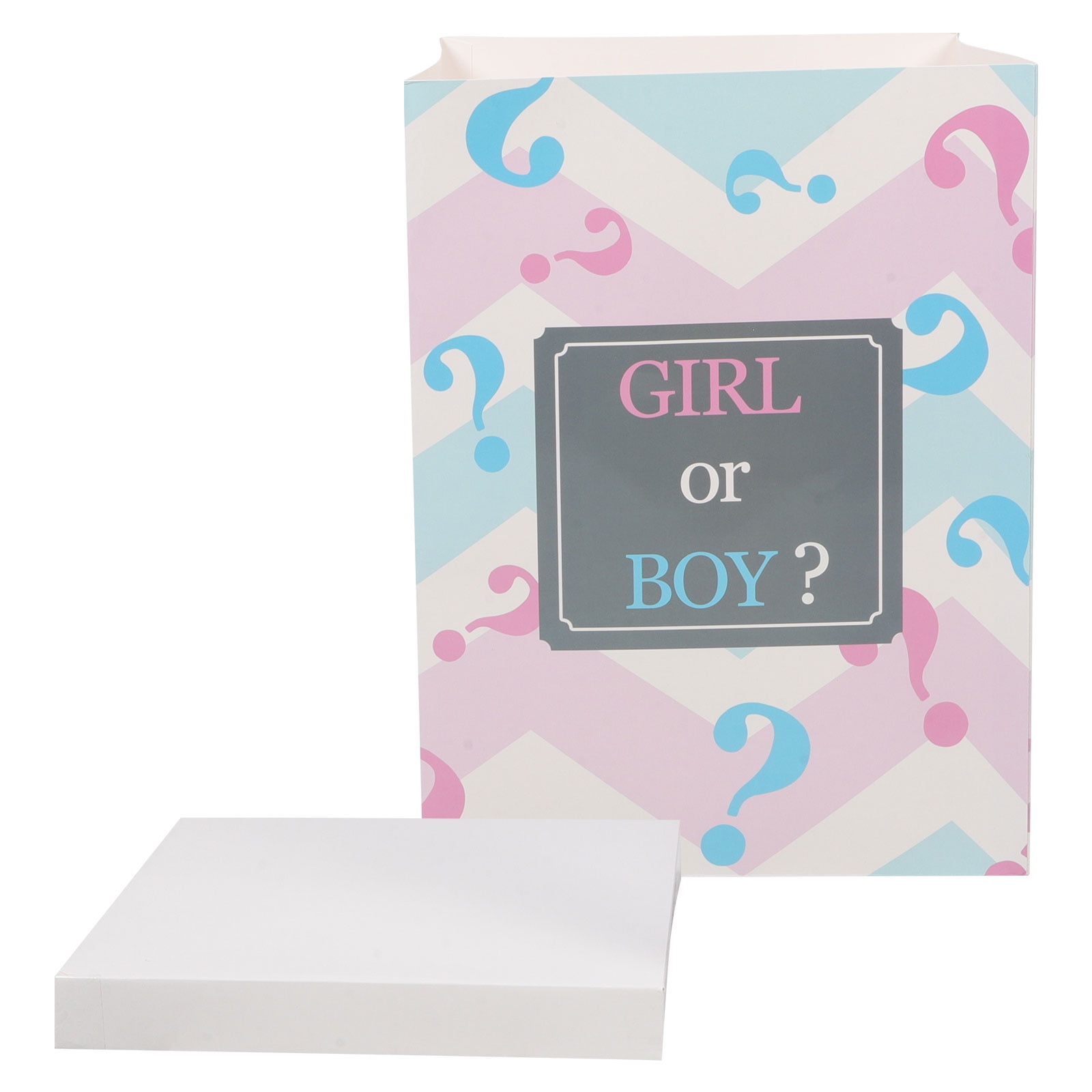 Balloon Paper Box Baby Shower Gender Reveal Balloon Box for Boy or Girl ...