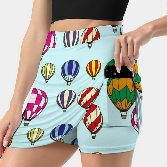 Balloon Parade Women's skirt Mini Skirts A Line Skirt With Hide Pocket ...