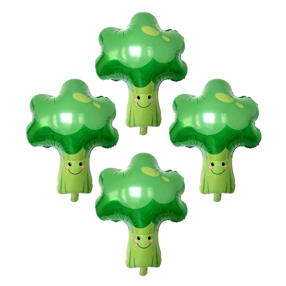 Balloon Party Veggie Tales Toys Broccoli Decoration Foil Vegetables ...