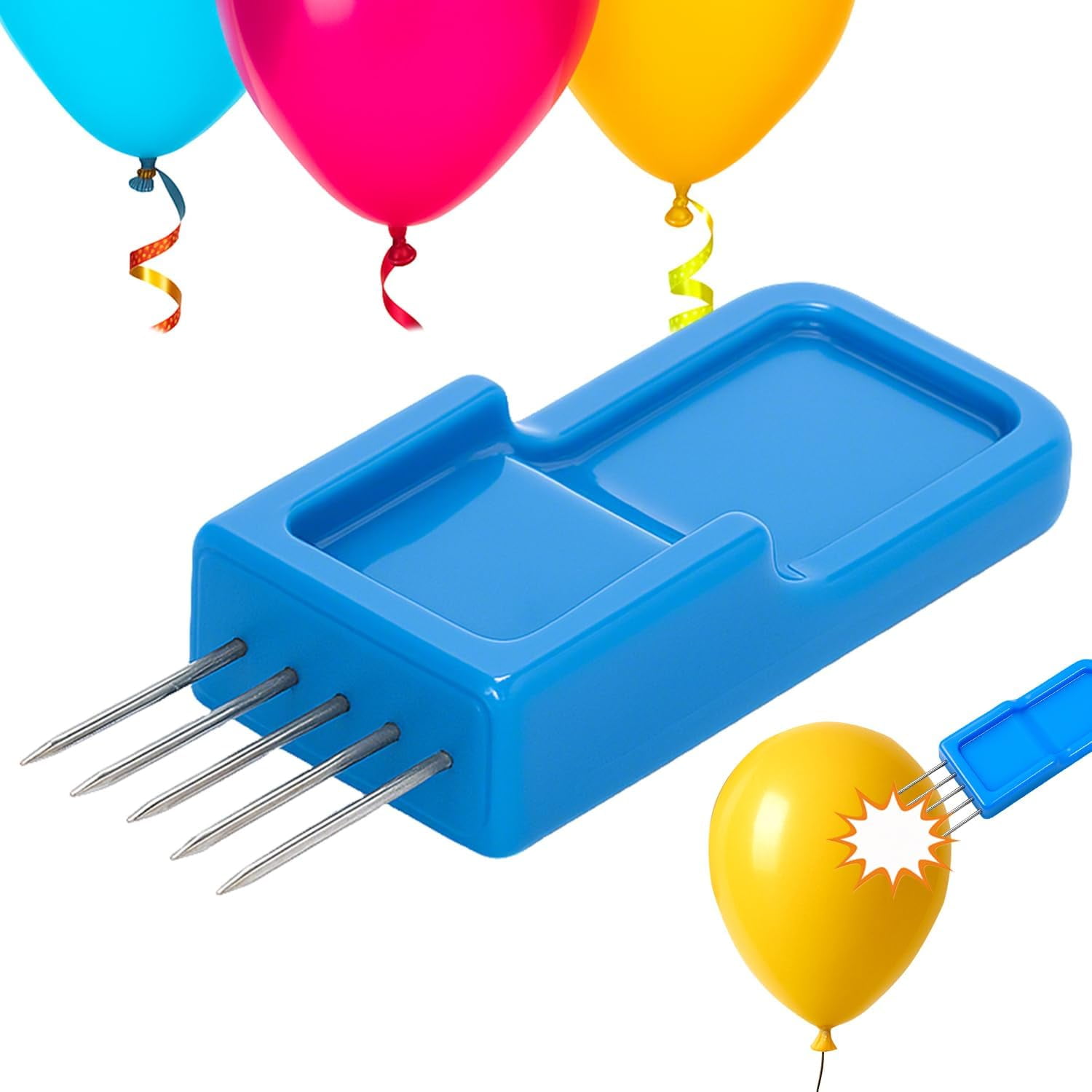 Balloon Popper Tool, Balloon Striker with 5 Precision Iron Pins ...