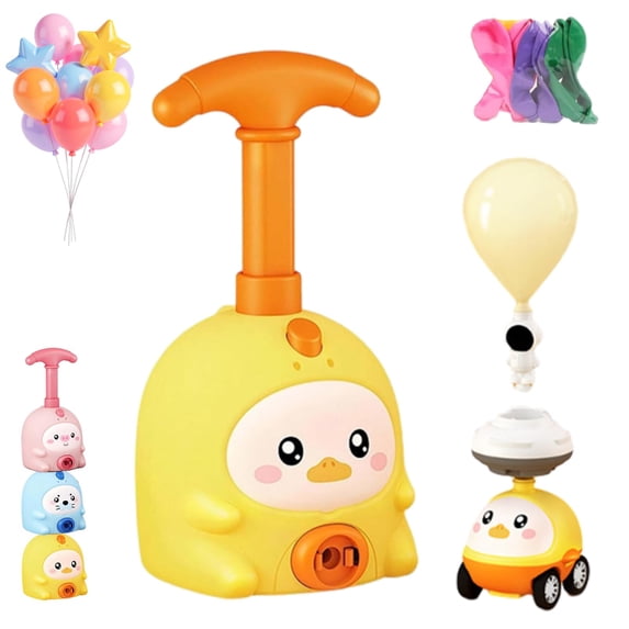Balloon-Powered Car, 2-in-1 Balloons Cars Launcher Set with Manual Pump ...