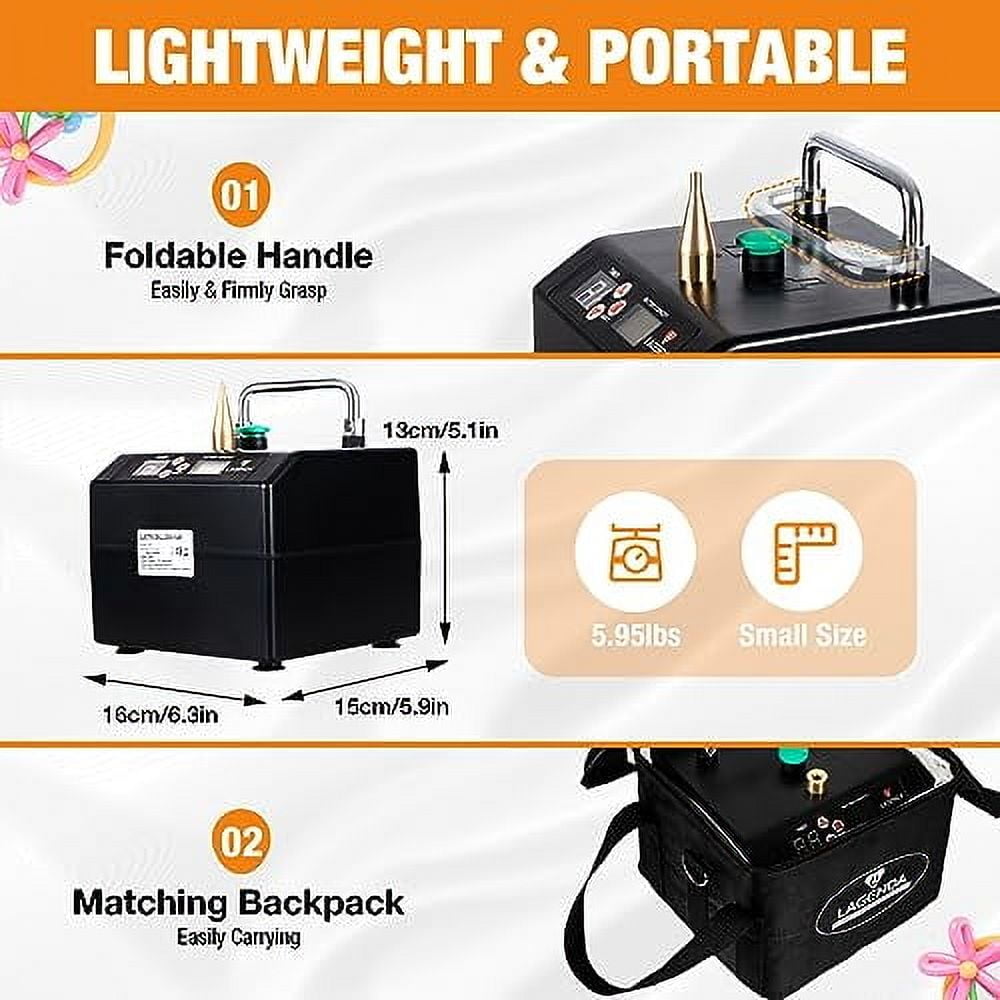 Balloon Pump Electric Balloon Inflator Pump Electric Balloon Blower ...