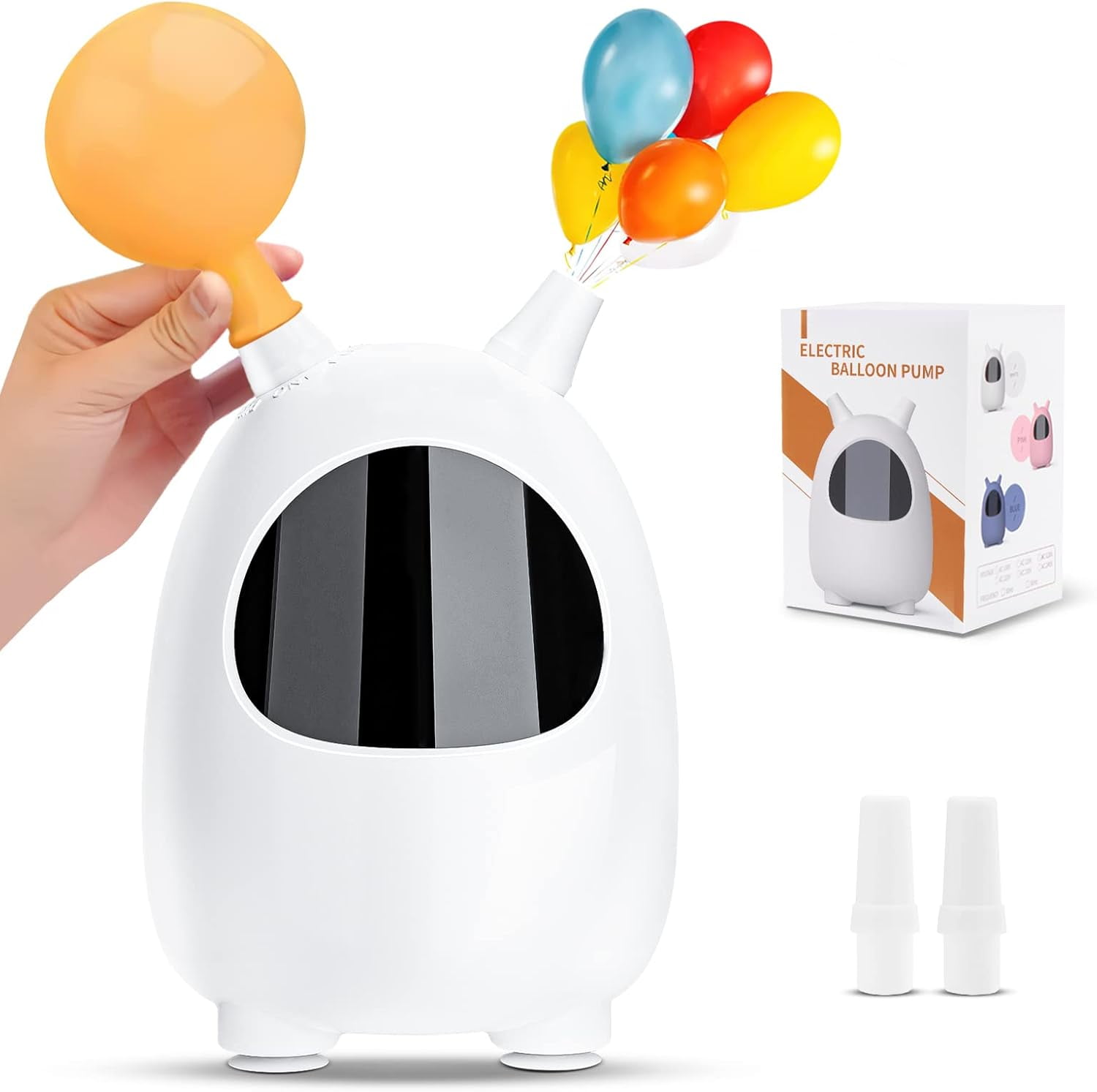 Balloon Pump Electric, Balloons Inflator Air Pump Portable Balloon ...