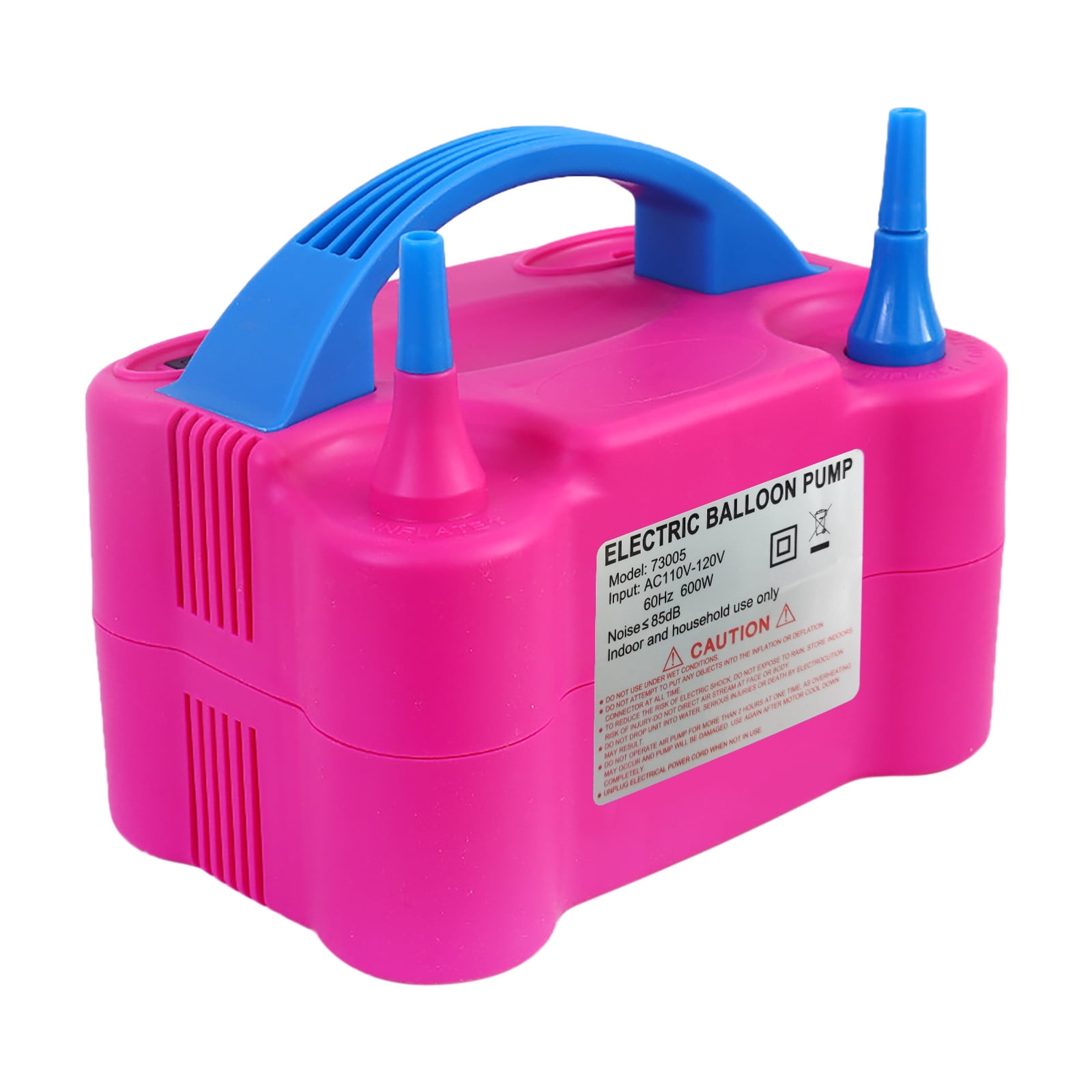 Balloon Pump - Electric Dual Nozzle Air Pump for Balloon, Portable ...