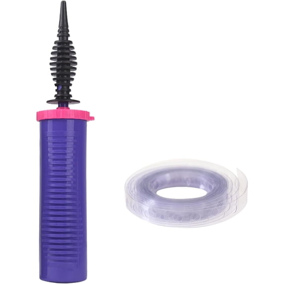 Balloon Pump Handheld Two-Way Dual Action Balloon Inflator Pumping for ...