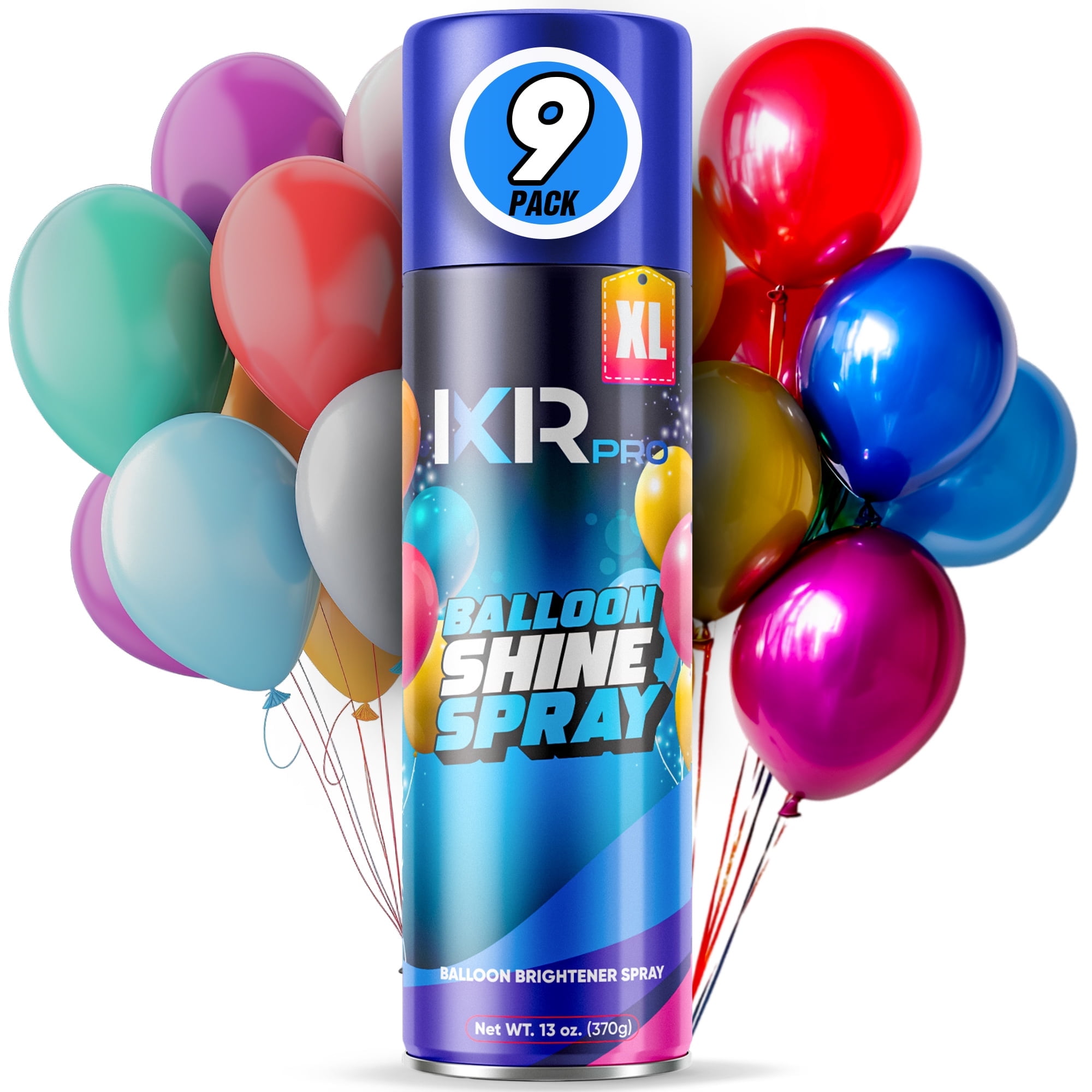 Balloon Shine Spray (9 x 13 fl.oz./385ml) No Need Towel or Gloves ...