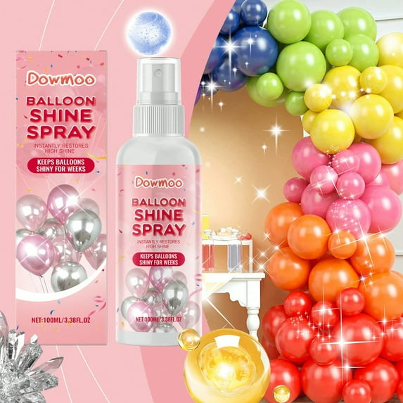 Balloon Shine Spray Light Up Party Atmosphere Decoration Easy To Apply ...