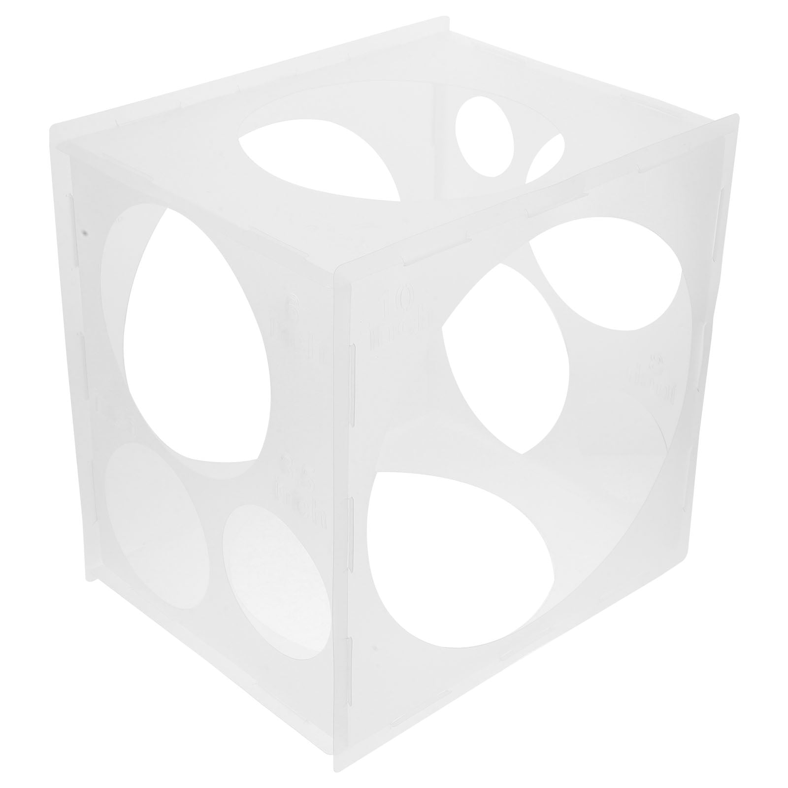Balloon Sizer Cube Plastic Balloon Arch Balloon Sizes Measuring Box ...