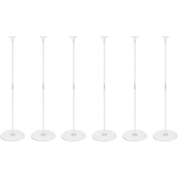 Balloon Stands for Table, Balloon Sticks with Base Holder Kit Plastic ...