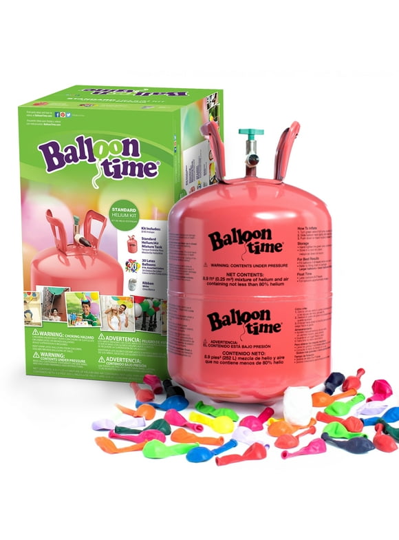 Balloon Time Helium Tanks in Party Decorations - Walmart.com