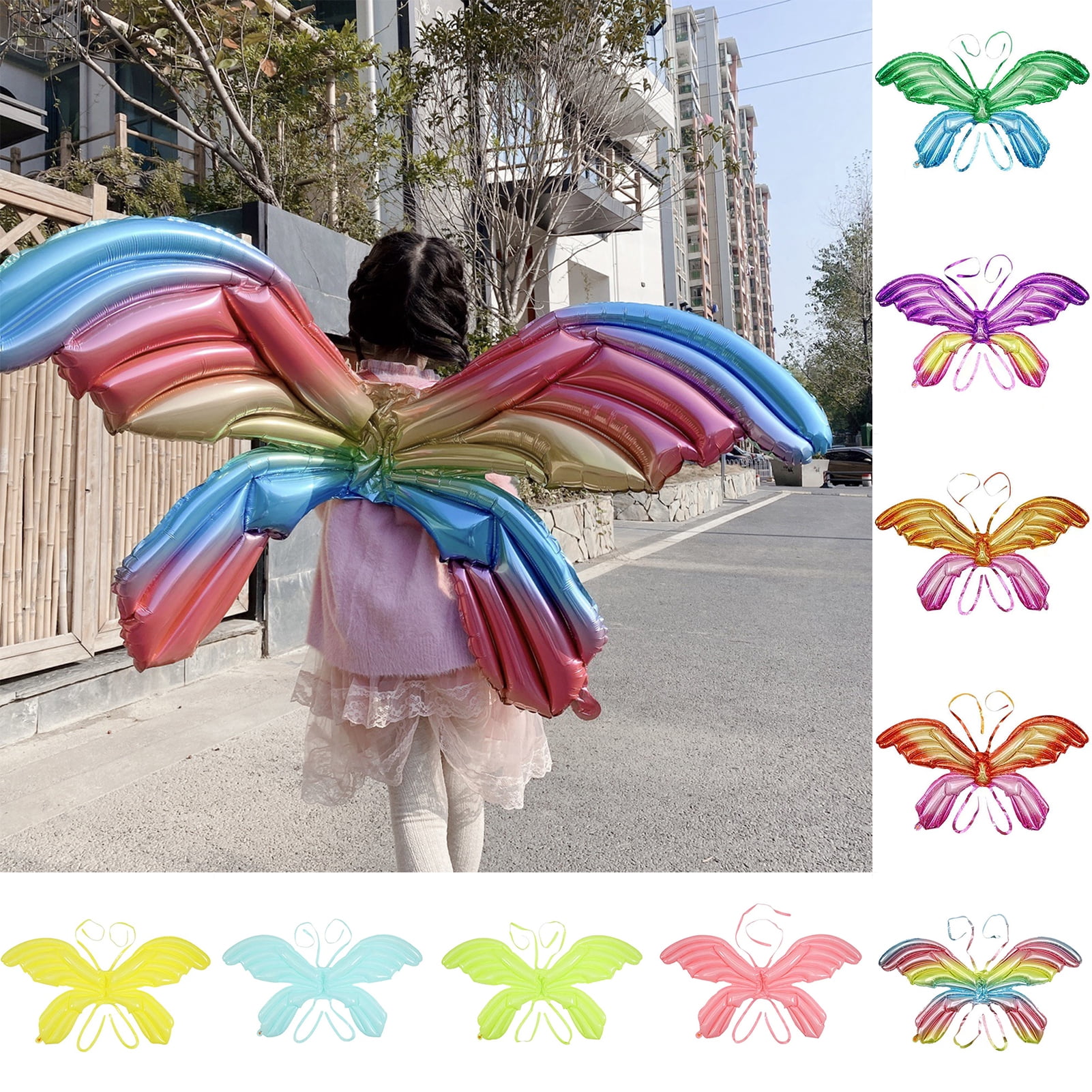 Balloon Toy Back Hanging Lace-up Type Inflatable Blast-proof No Leaks ...