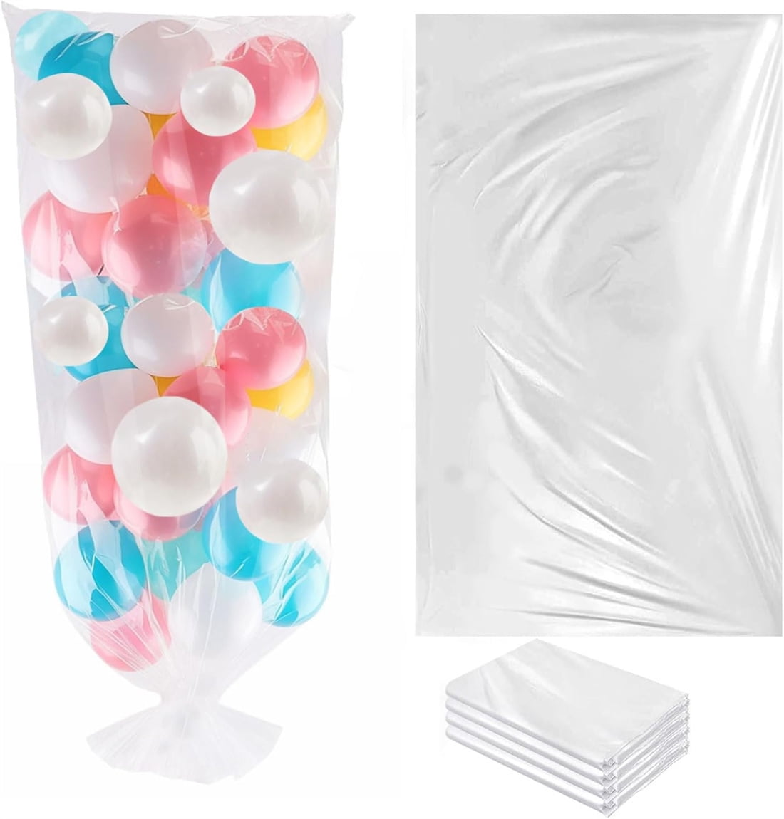 Balloon Transport Bags Large 2 Pack,59.05 x 47.24 Inch,Reusable,Plastic ...