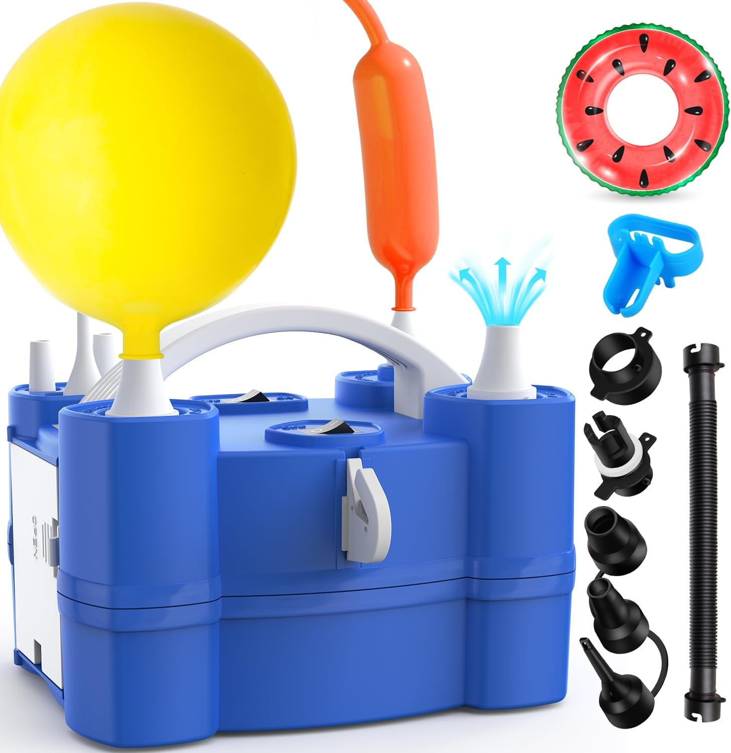 Balloon pump three in one electric air pump, suitable for all balloons ...