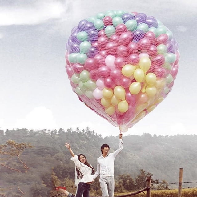 Balloon release Net/balloon net bag drop net float/lift net helium ...