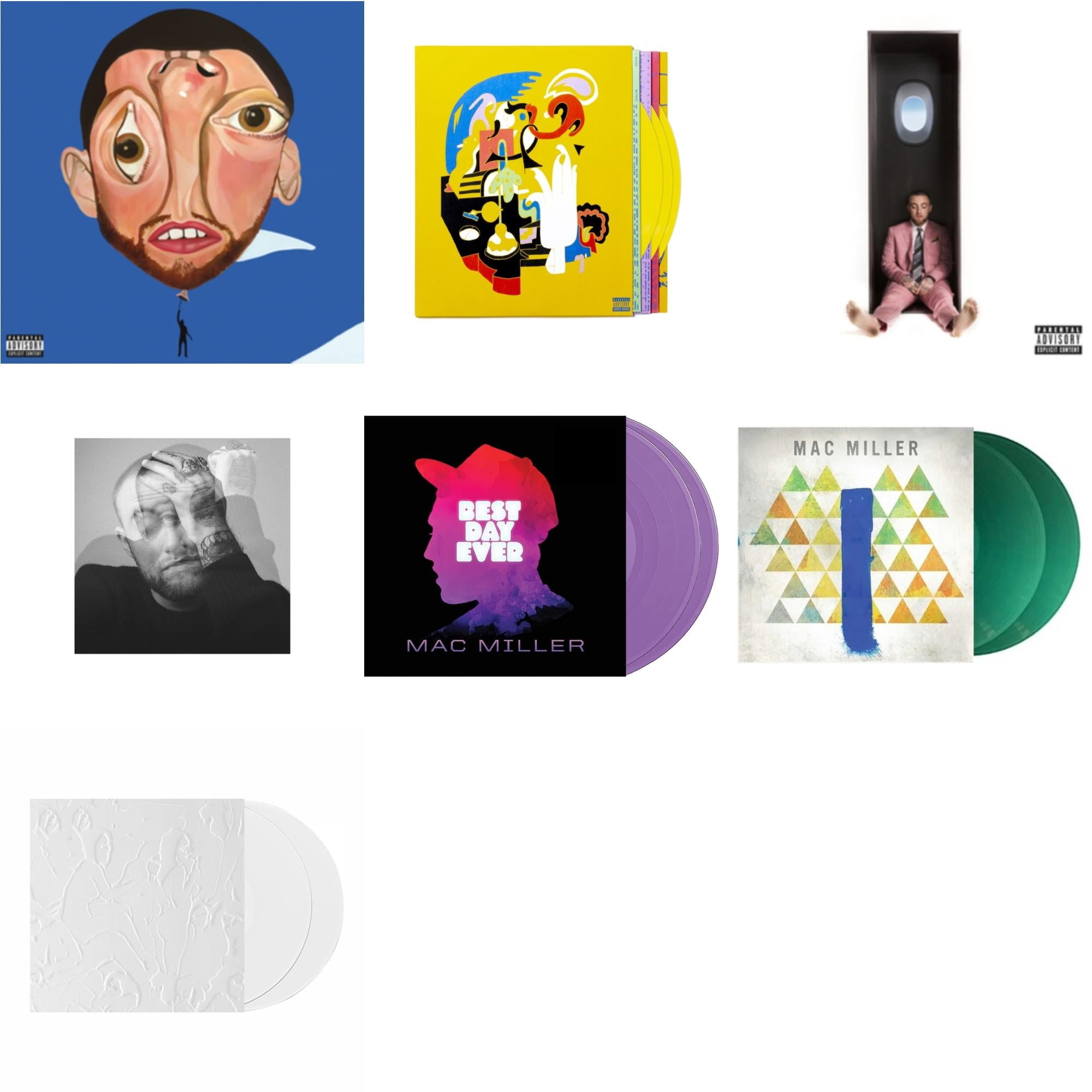 Balloonerism (2LP) & Faces (3LP/Yellow Vinyl) & Swimming (X) & Circles ...