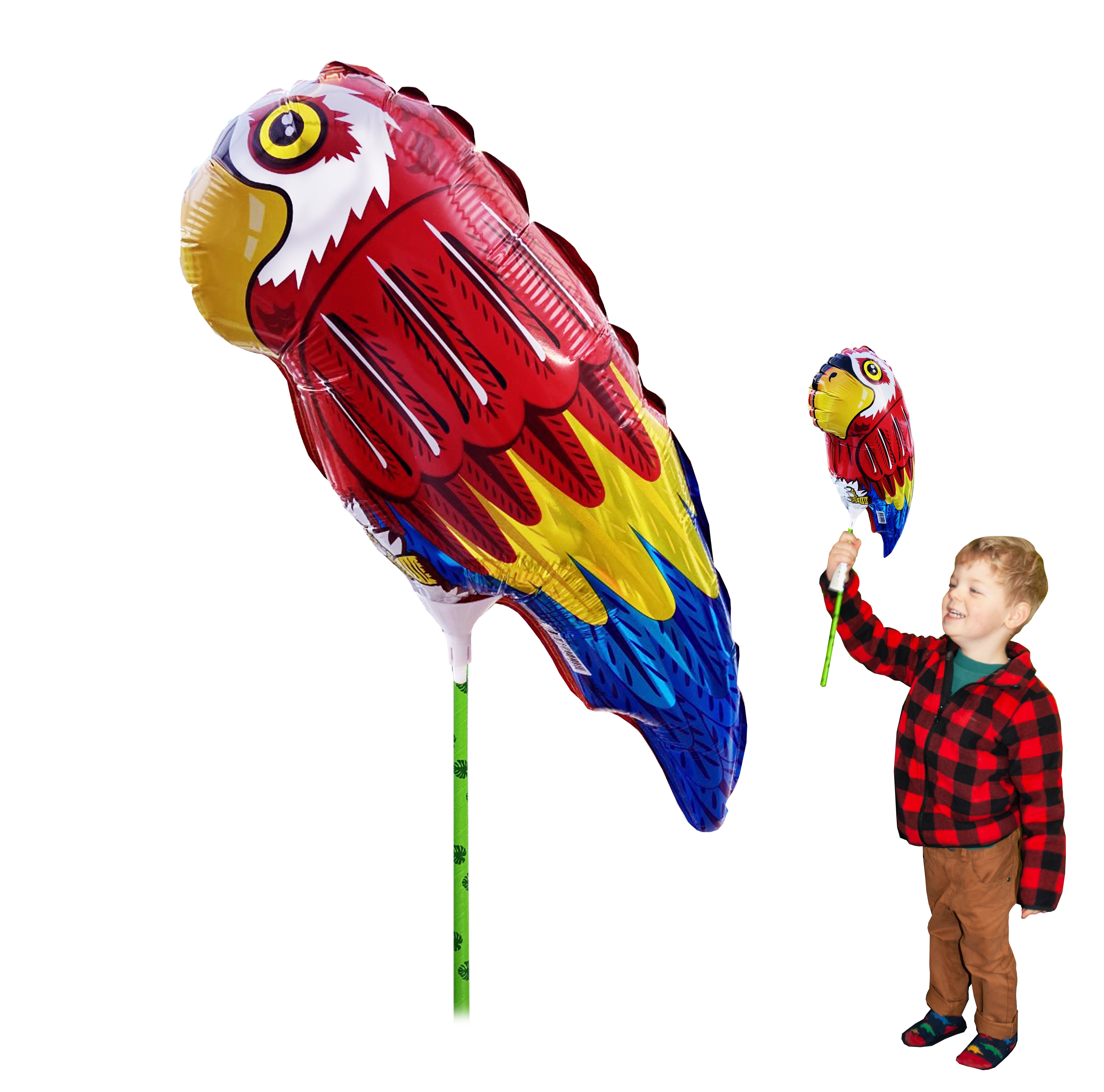 Ballooniacs - Parrot Air Filled Balloons from Deluxebase. Colorful ...