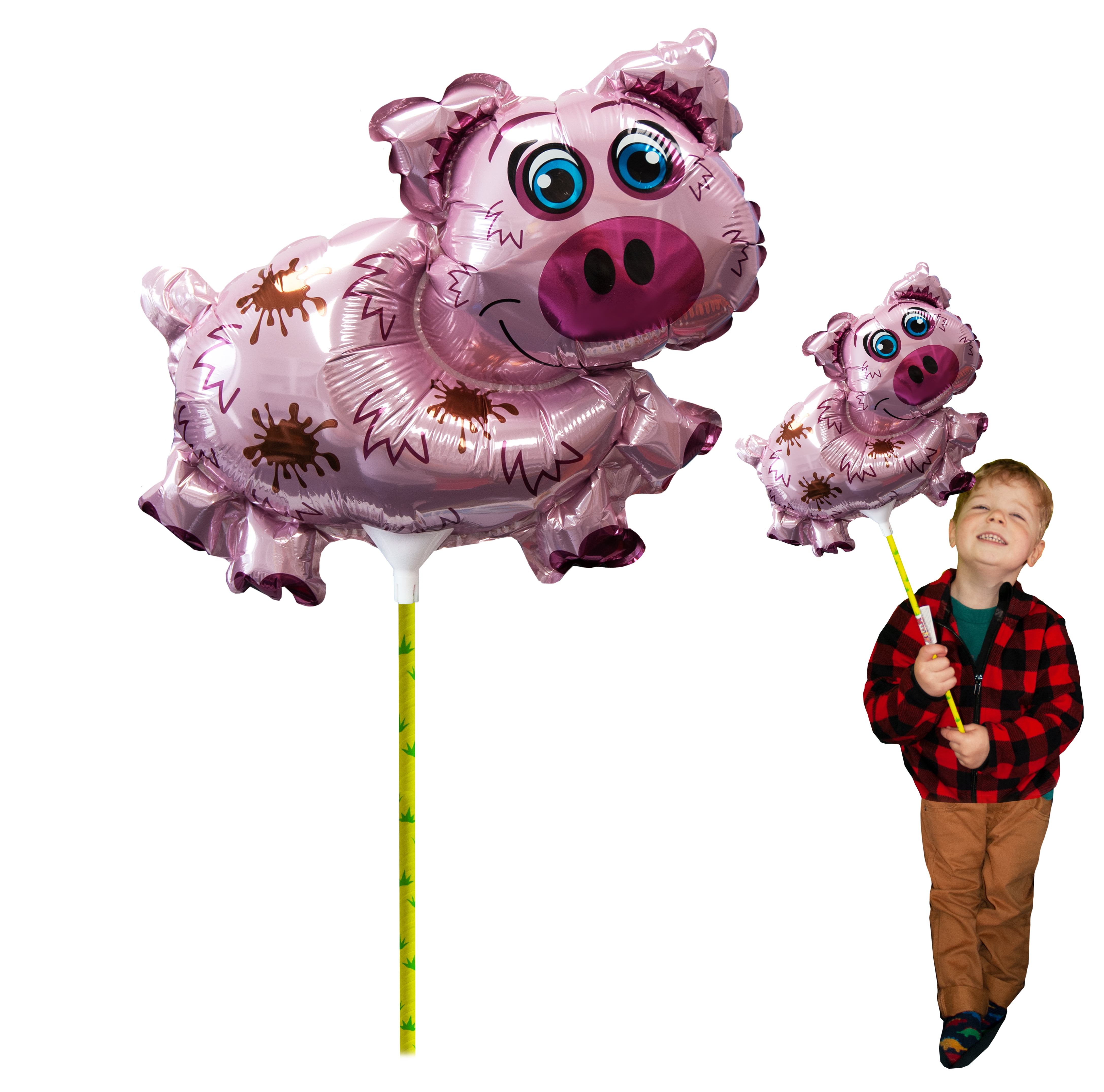 Ballooniacs – Pig Air Balloon from Deluxebase Colorful Inflatable for ...