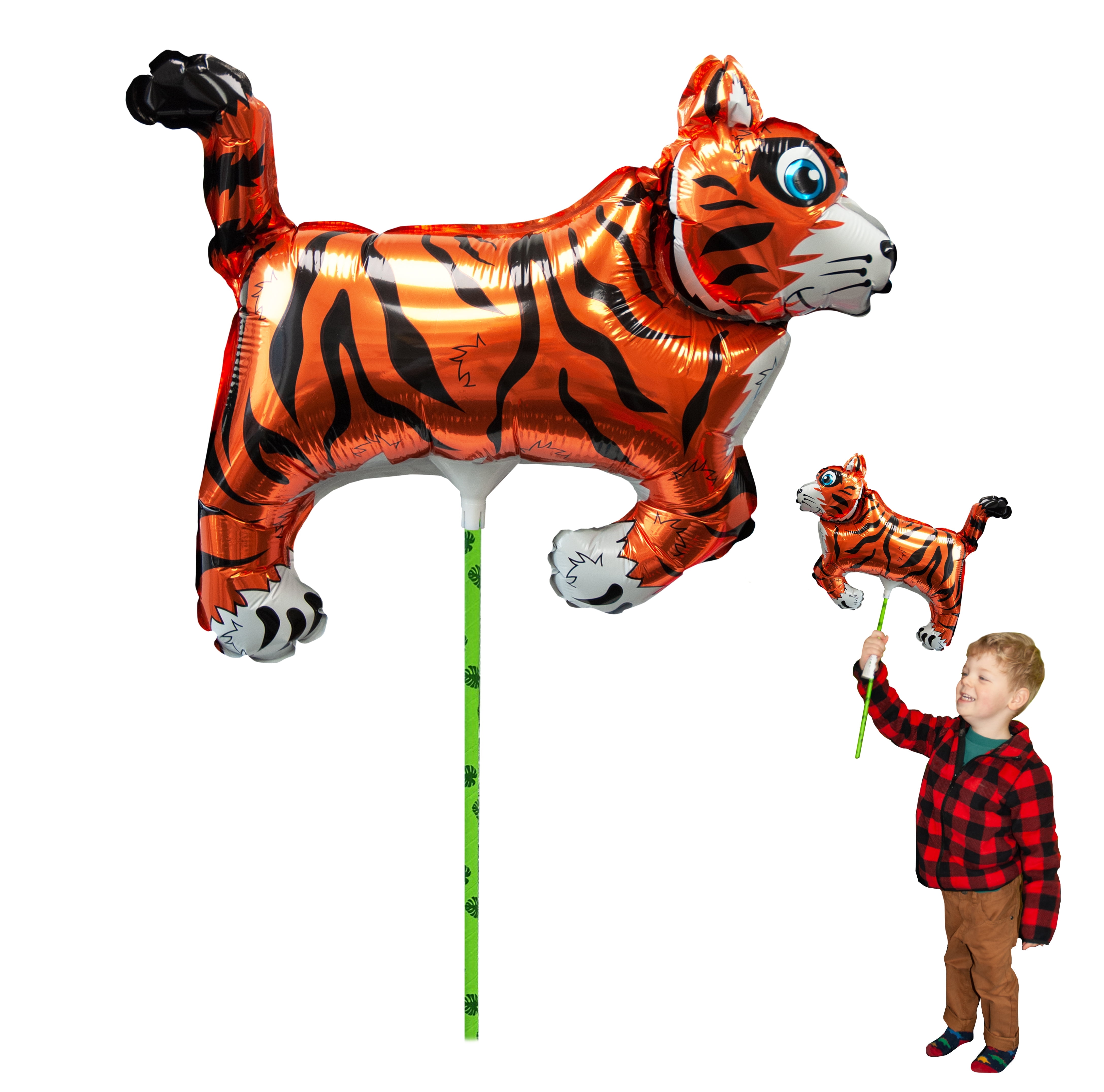 Ballooniacs - Tiger Air Filled Balloons from Deluxebase. Colorful Tiger ...