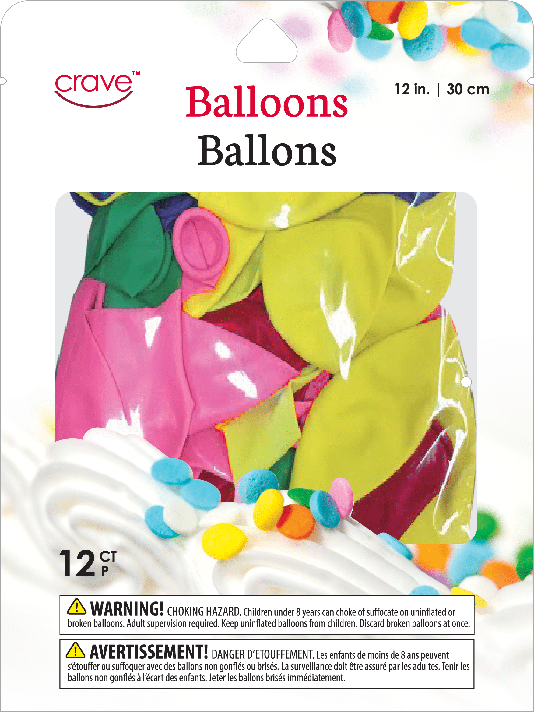 Balloons 12 Inch 12 Count - Walmart.com