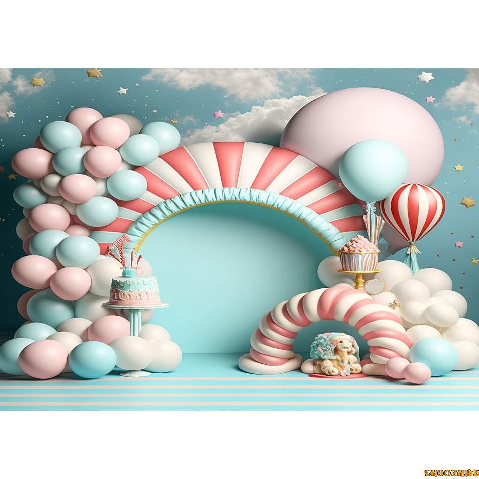 Balloons Arch rations For Baby Shower Photography Backdrops Props ...