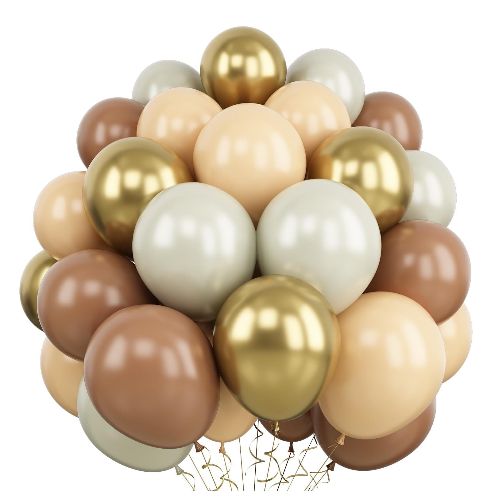 Balloons Burgundy Rose Gold, 60 Packs 12 Inches Wine Red Champagne ...