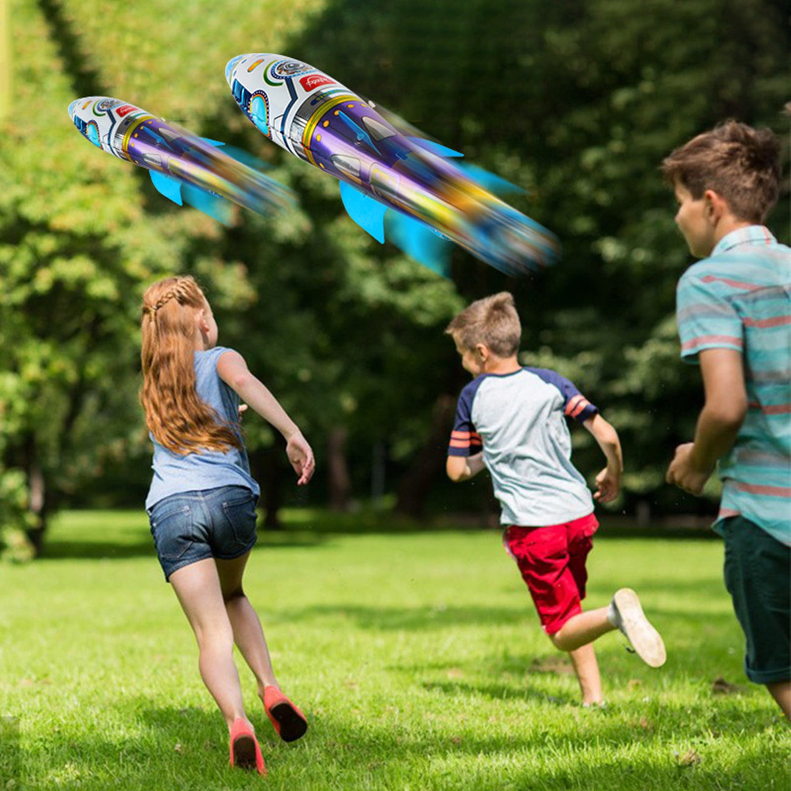 Balloons Catapult Rocket Toys Hand-thrown Balloons Toys Outdoor Beach ...
