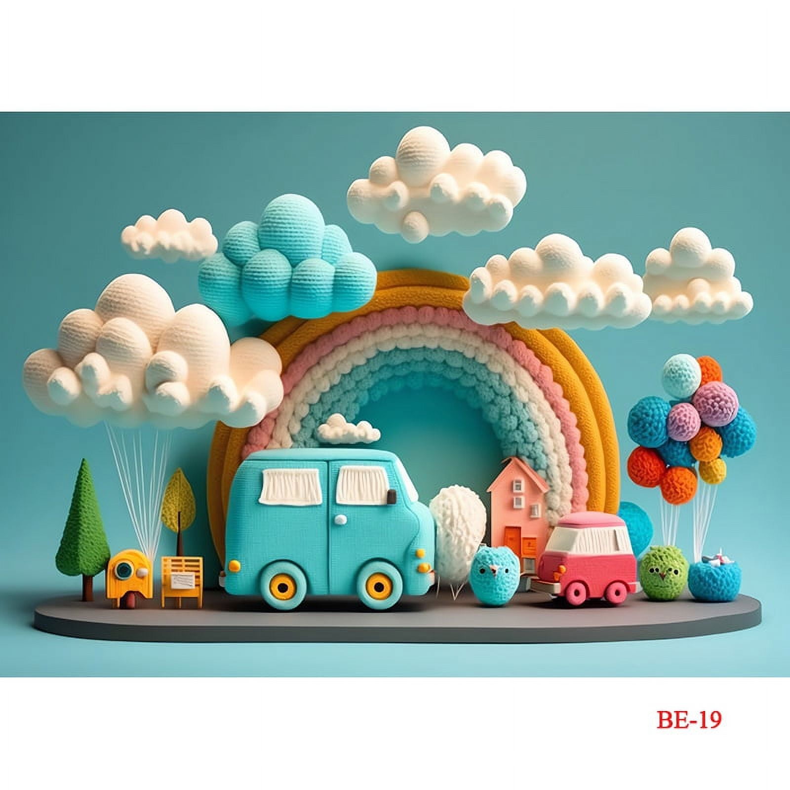 Balloons Decorations For Baby Shower Party Photography Backdrops Props ...