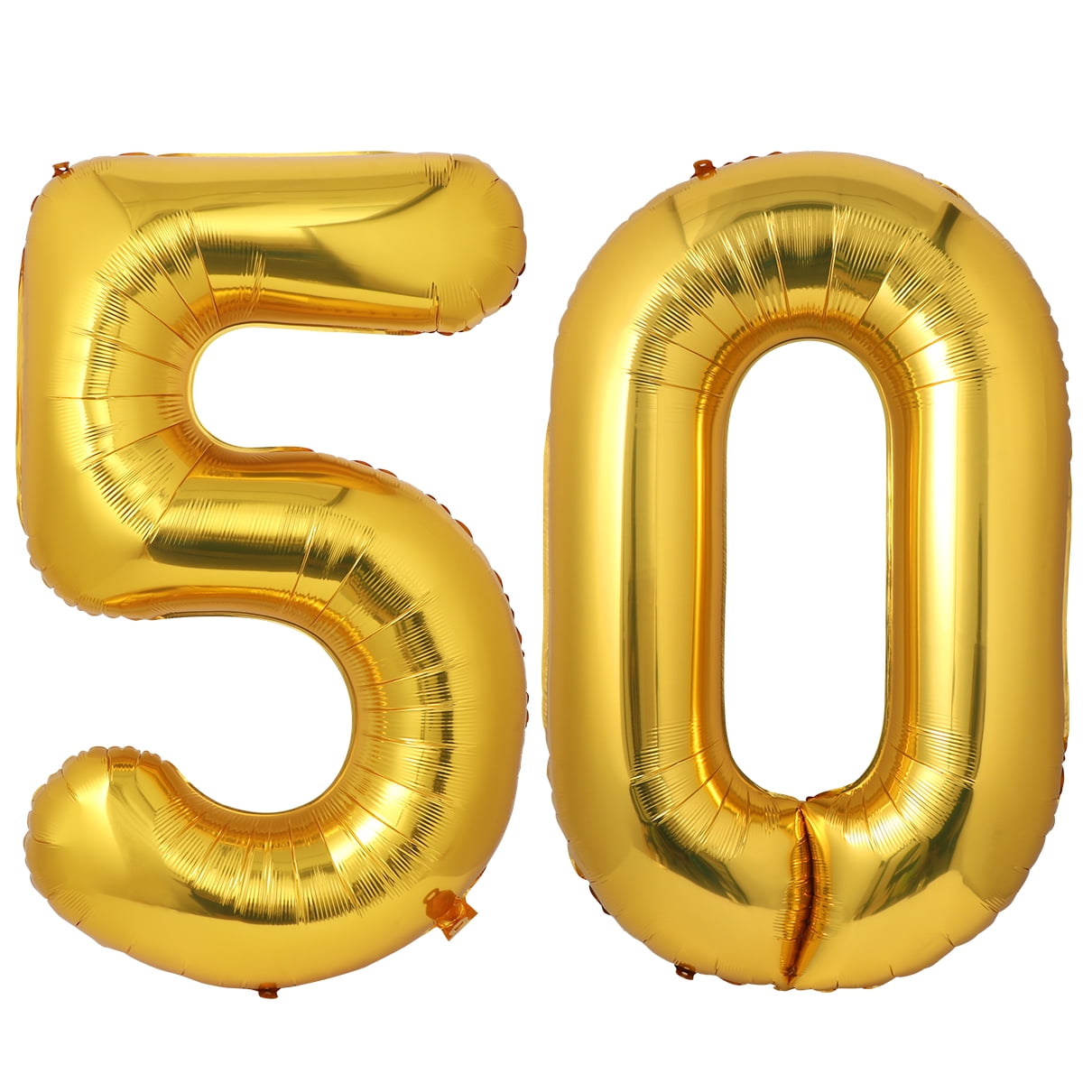 Clispeed Jumbo Foil Balloons Golden Aluminum Foil 1Set Business Events ...