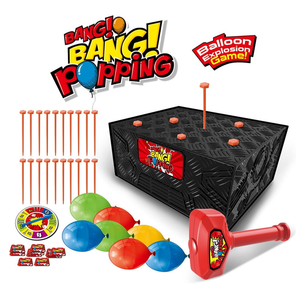 Balloons Popping Game, Blast Box Board Games for Family Night ...