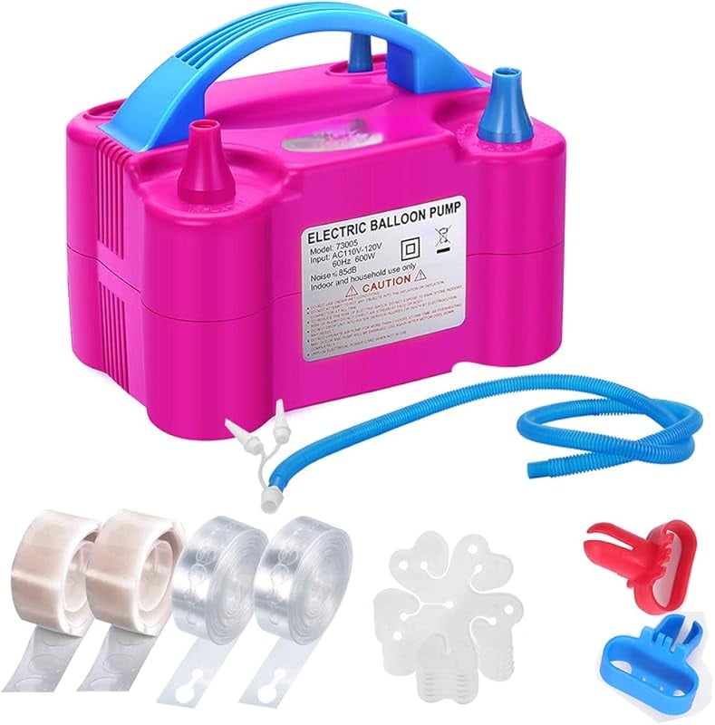 Balloons Pump Kit Electric Balloon Garland Arch Kit Air Blower Inflator ...