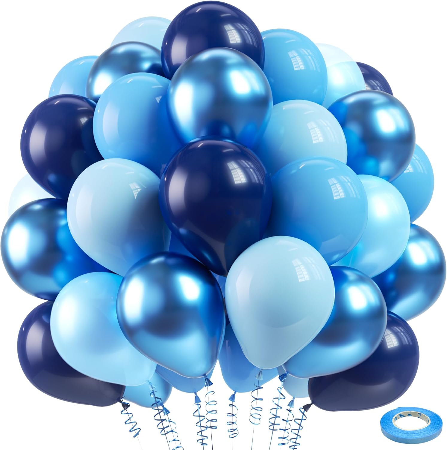 Balloons Set, Metallic Pearl , Hot & Latex Balloons Kit for Birthday ...