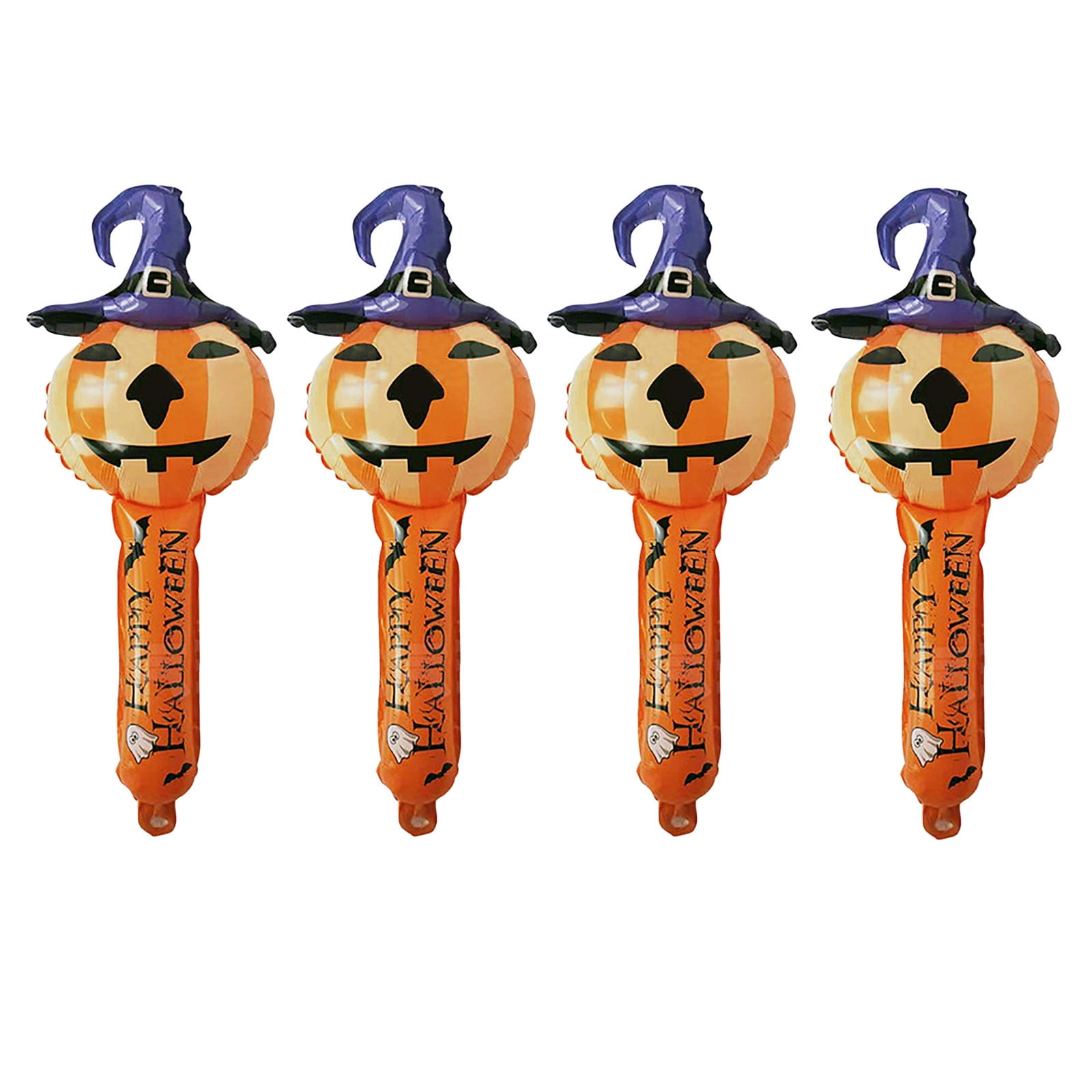 Balloons Stick Pumpkin Inflatable Balloons Automatic Sealing Balloons ...