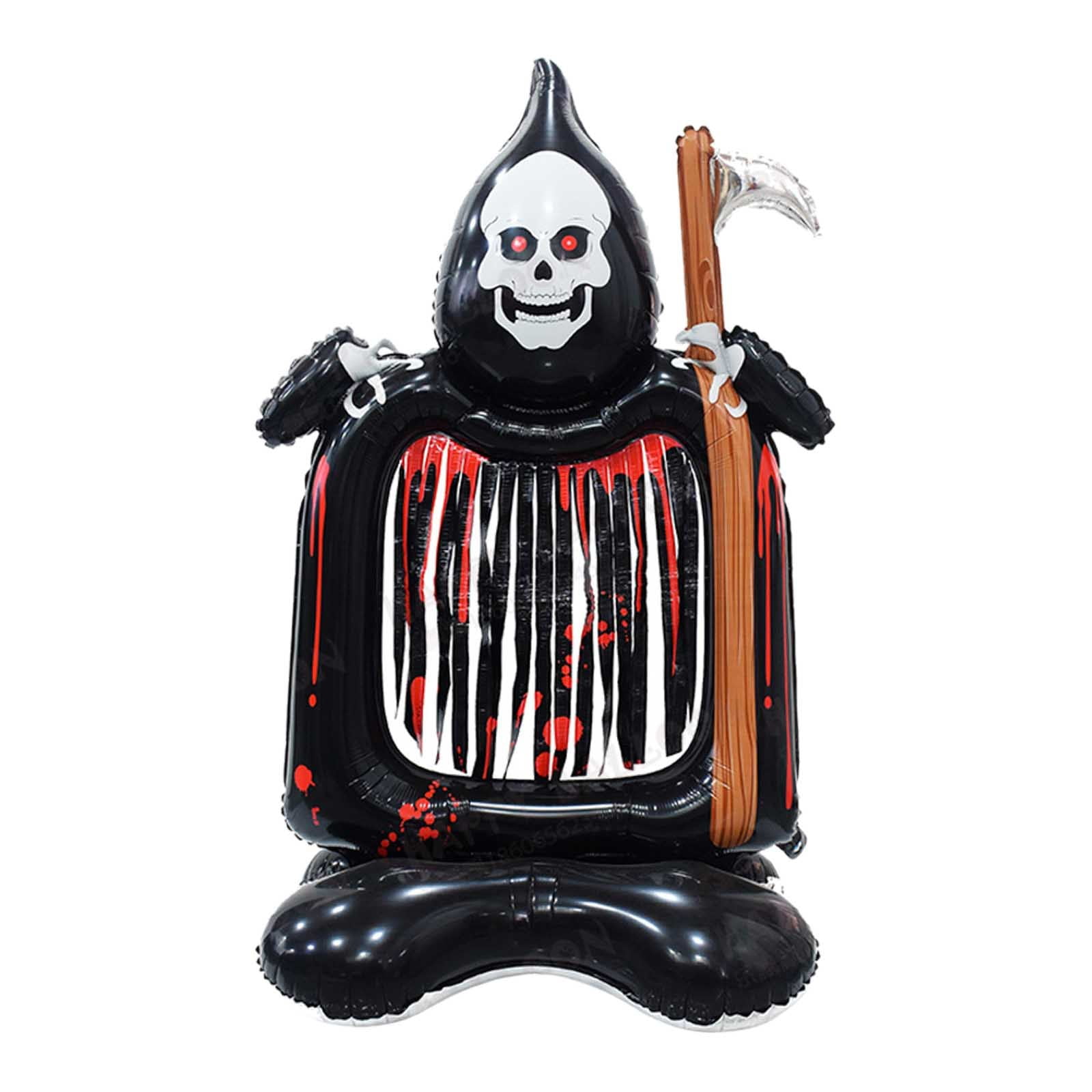 Balloons Themed Party Decorations Fun Filled Ghostly Inflatables Table ...