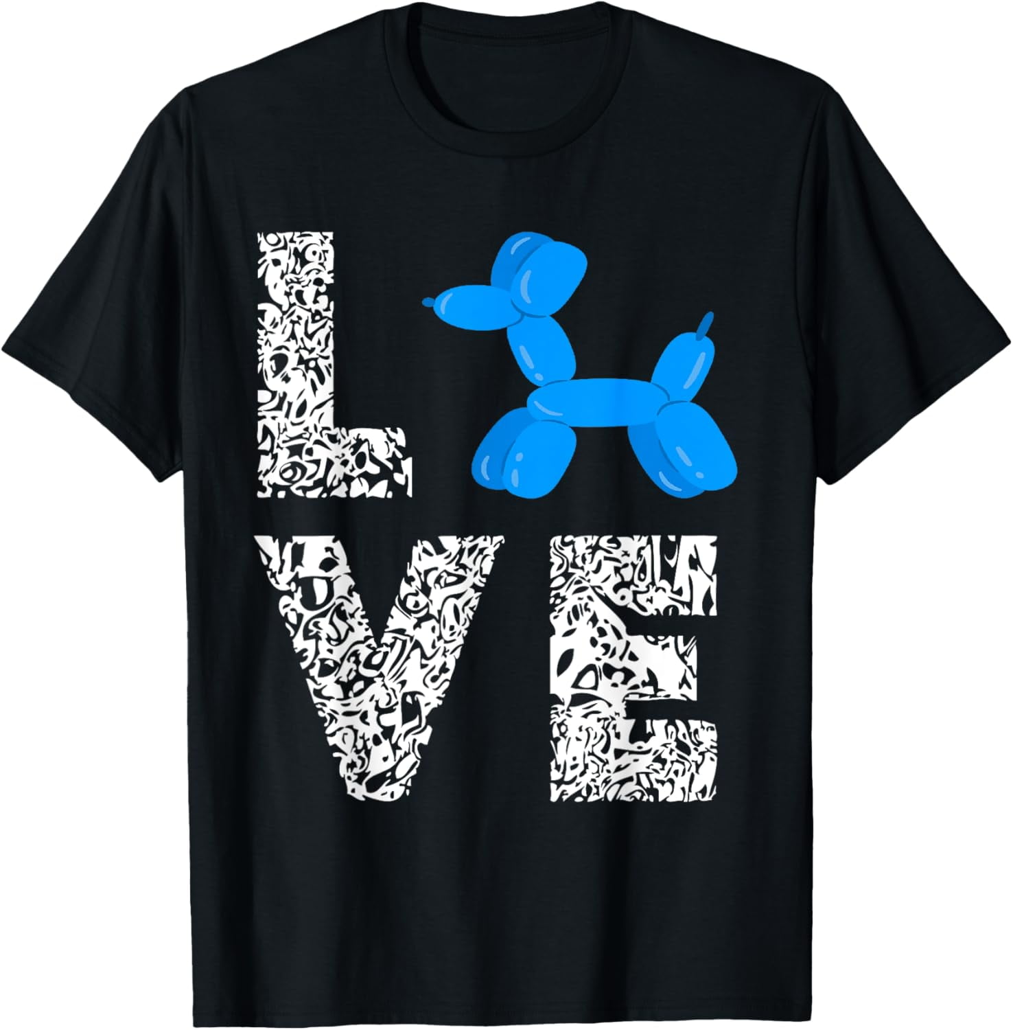 Balloons Twisting Leopard Dog Balloon Animal Balloon Artist T-Shirt ...
