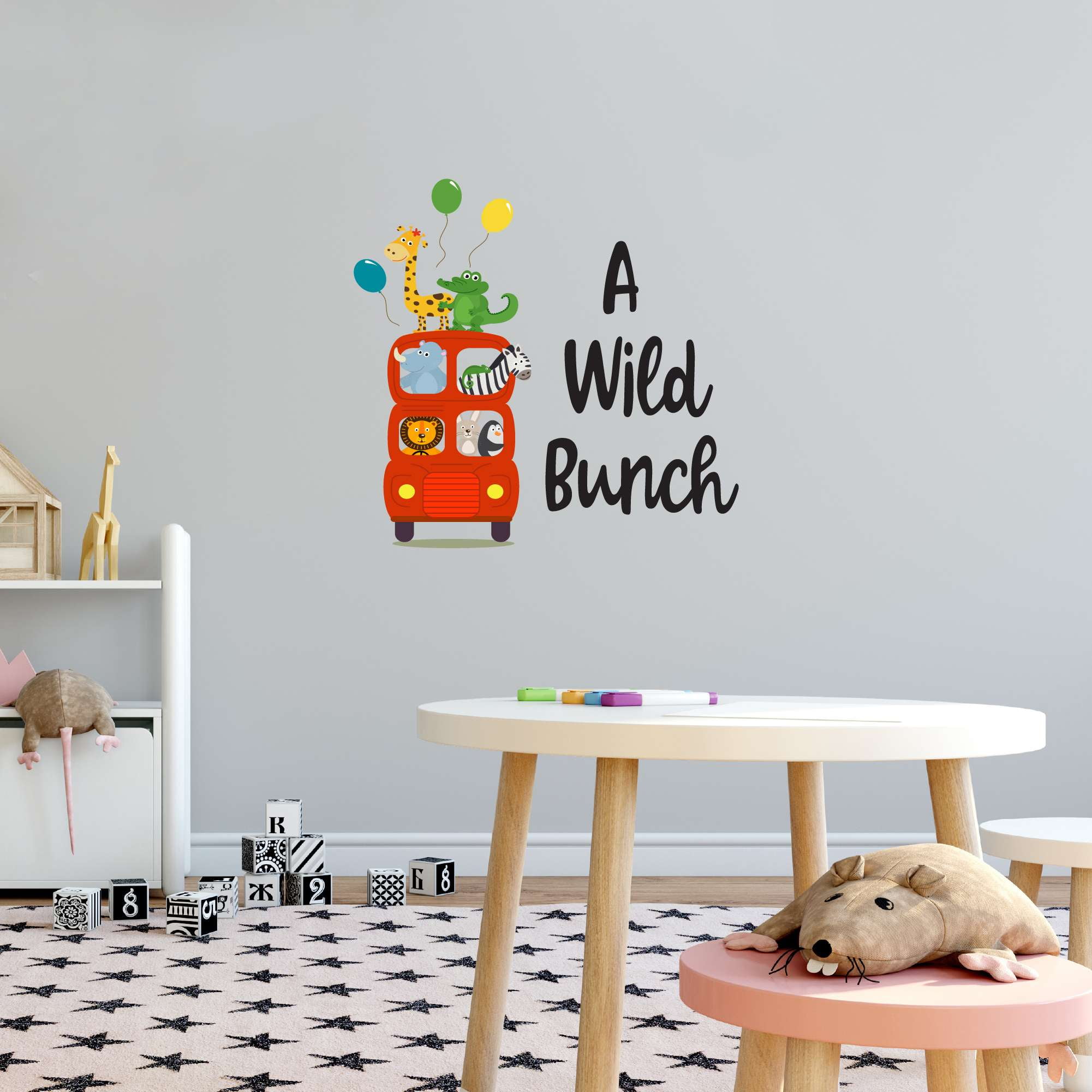 Balloons Zoo Animals On Bus A Wild Bunch Zoo Africa Zebra Lion Safari ...