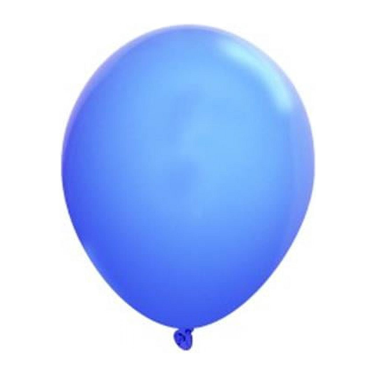 Balloons and Weights 2161 9" Pastel Royal Blue Latex Balloons pak of 5 ...