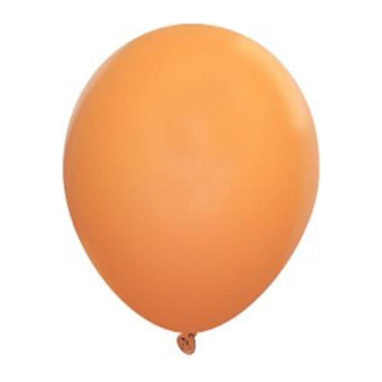 Balloons and Weights 4863 12" Pastel Orange Latex Balloons pak of 5 ...