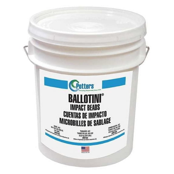 Ballotini Blast Media,Glass Beads,Medium AD (70-140) - Walmart.com