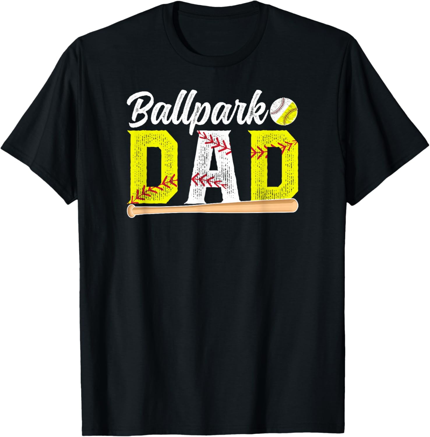 Ballpark Dad Baseball Softball Dad Of Ballers T-Shirt Unisex S-5XL Hot ...