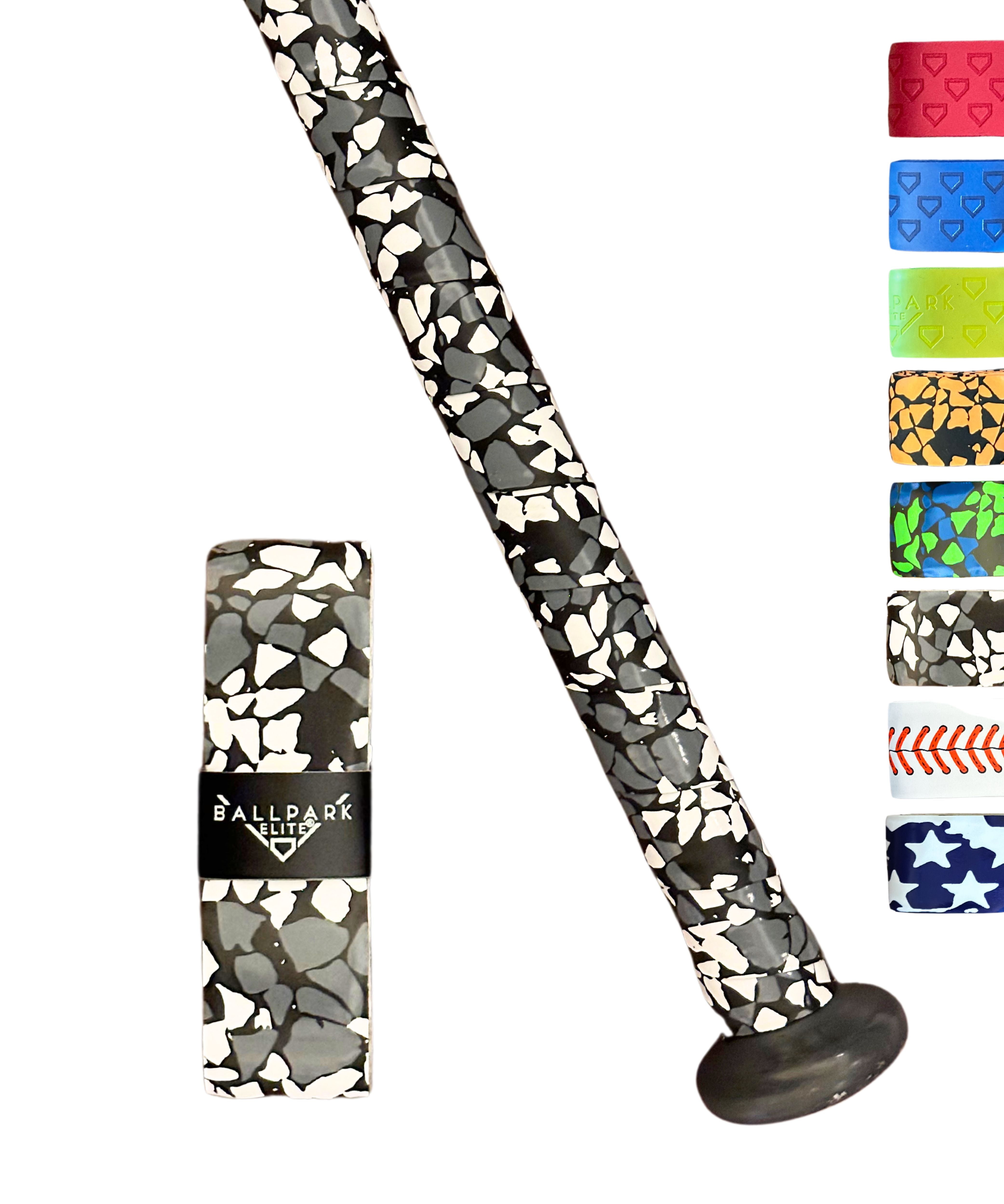 Ballpark Elite Bat Grip Tape for Baseball/Softball | 1.10 MM Precut ...
