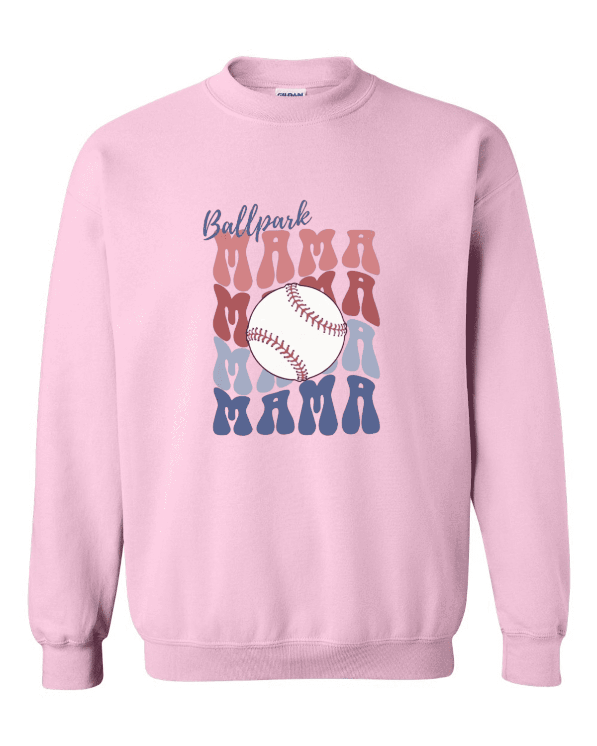 Ballpark Mama – Fun Baseball Mom Game Day Sports Fan Pride Sweatshirt ...