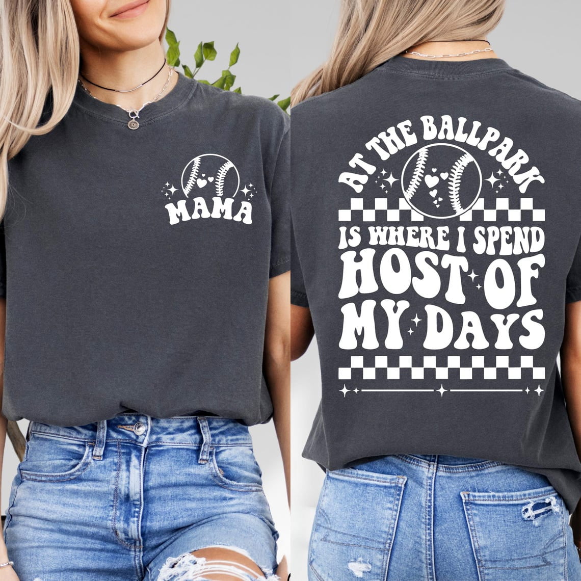 Ballpark Mama Shirt, Baseball Mama Tee, Softball Mom Gift, Game Day T-shirt, Sports Mama Apparel ...