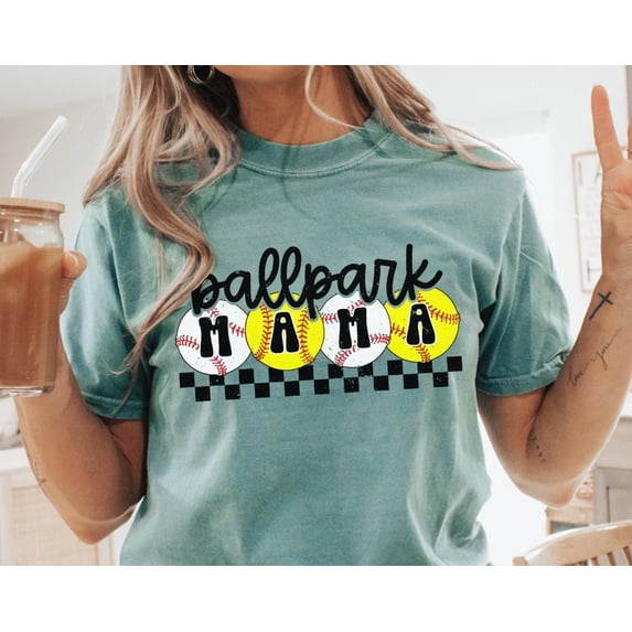 Ballpark Mama Shirt Baseball Mom Shirt Softball Mom Baseball Season ...