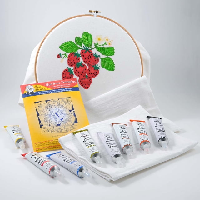 Beginner's Ballpoint Paint Kit with Eight Colors, Paint Hoop, and ...