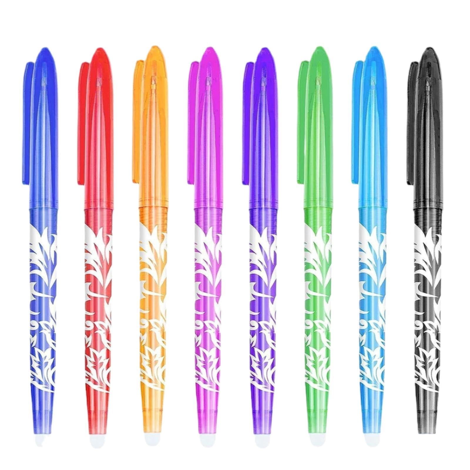 Ballpoint Pen Cap 8 Colors, The Erasable Ballpoint Pen Is Small and ...