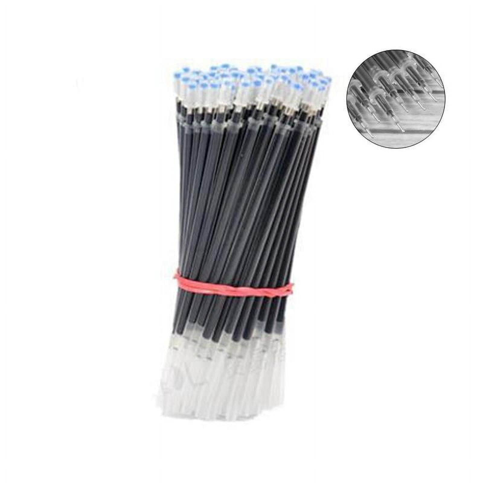 Ballpoint Pen Refills Gel Black Ink Refill Writing NICE Pens BEST 0.5mm ...