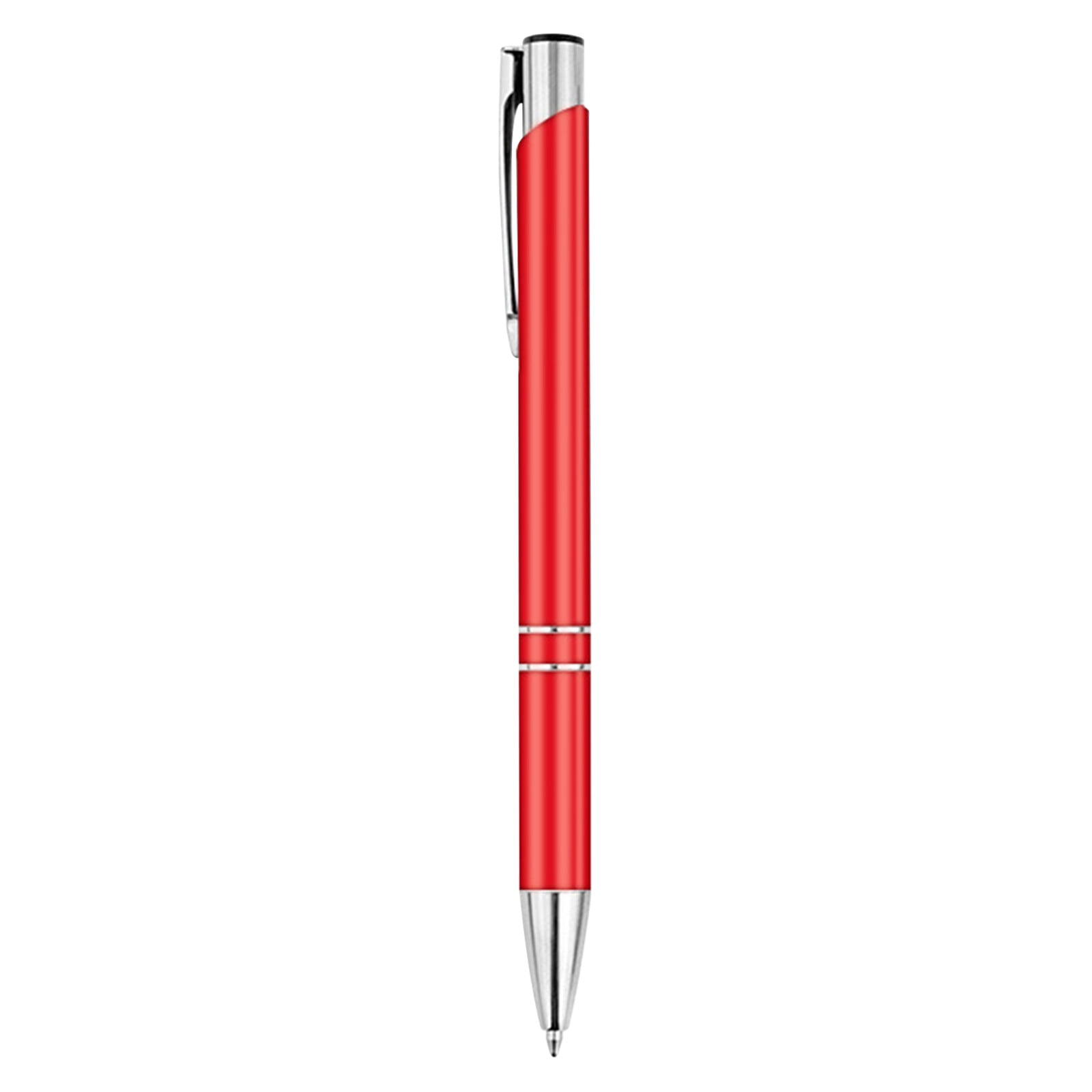 Ballpoint Pen, Telescopic Pen, Portable Black Metal Retractable Pen For ...