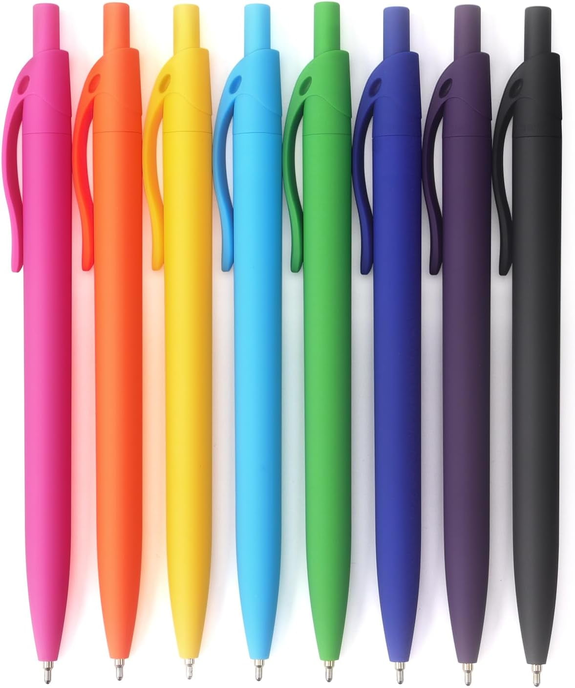 Ballpoint Pens Black Ink Pens Medium Point Retractable Ballpoint Pens ...